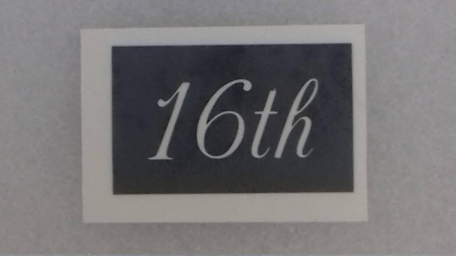 10 100 16th number stencils for etching on glass | Etsy