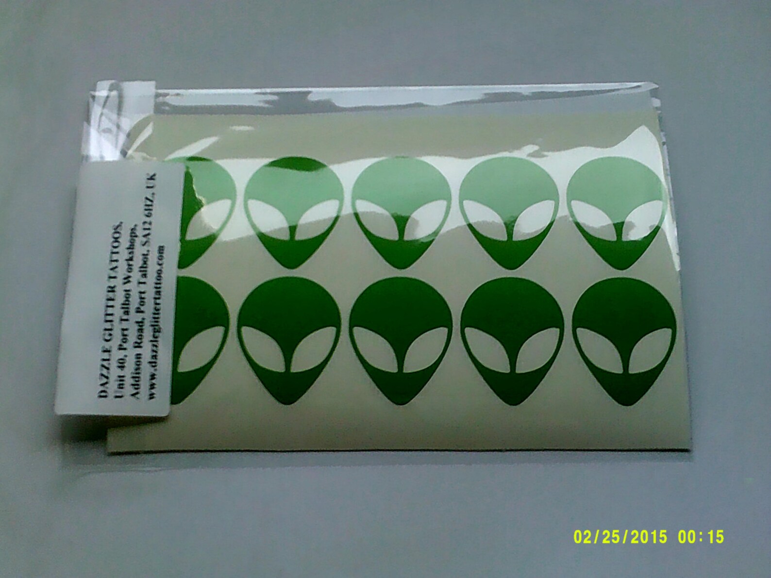 10 100 Green Alien Stickers Great for Kids Stick on Lots | Etsy