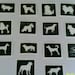 Taewkondo / Judo Stencils for Etching on Glass Olympics Sport Martial ...