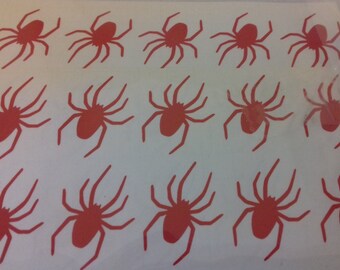 Mini Spider Stickers - Etsy