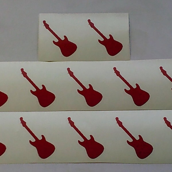 Guitar Stickers - Etsy