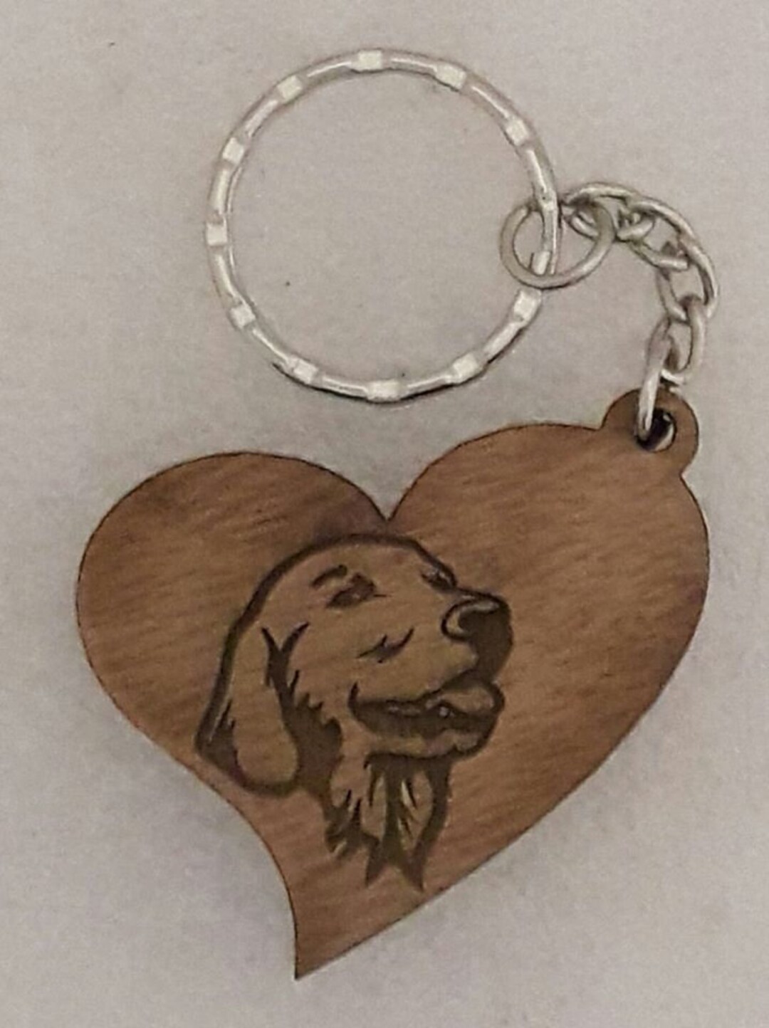 Labrador / Retriever Dog Wood Key Rings Bespoke Gift Present Crufts - Etsy