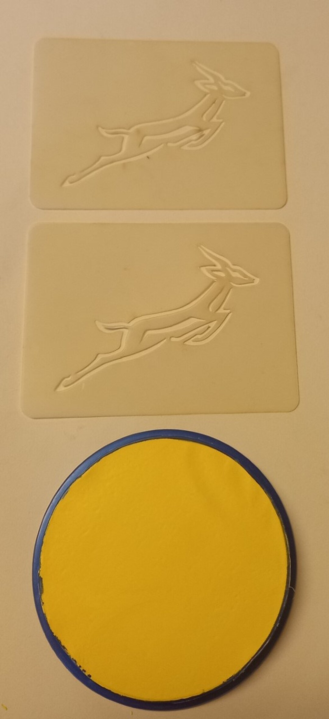 South Africa Springbok Face Painting Set Incl Stencils and Face Paint ...