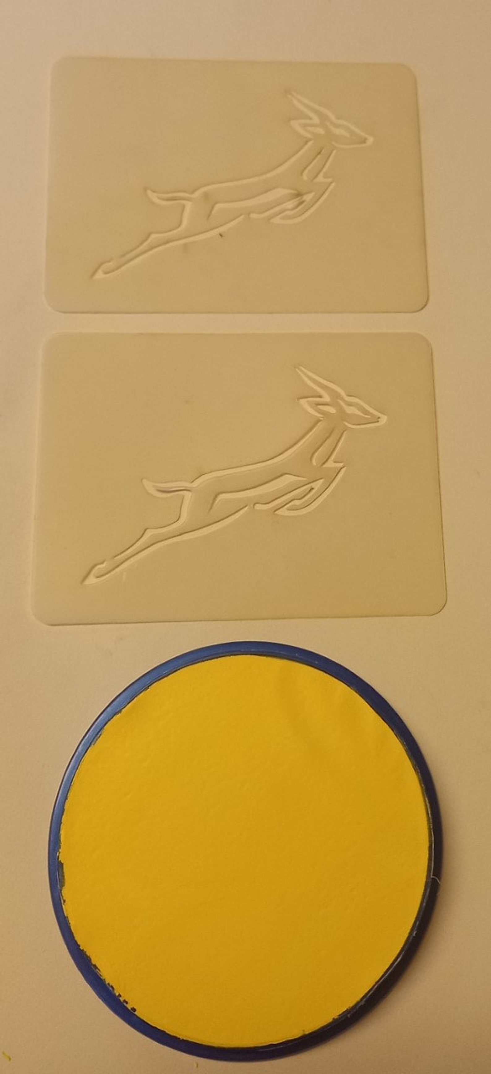 South Africa Springbok Face Painting Set Incl Stencils and - Etsy