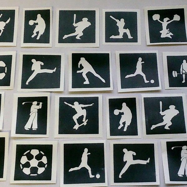 Sports Stencils - Etsy