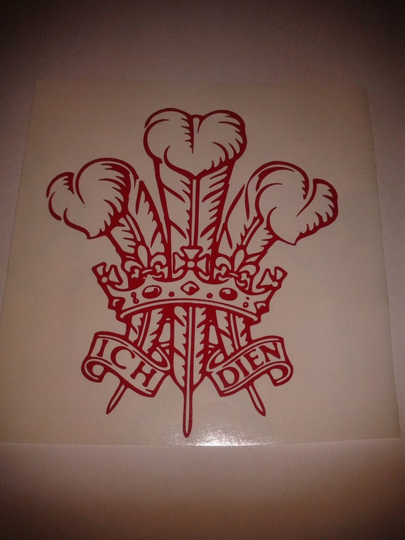 2 X Welsh Three Feather Bumper Stickers Car Van Caravan Lorry - Etsy UK