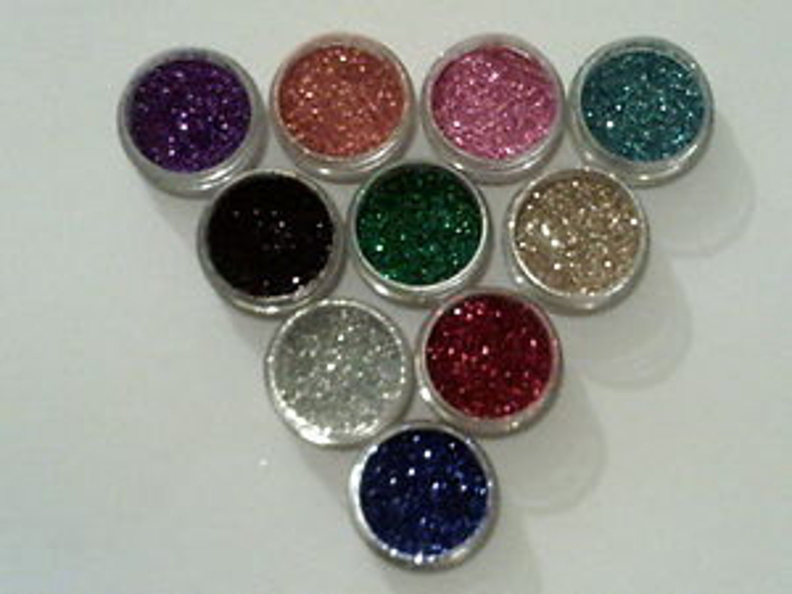 10 X Body Art Glitter Pots 5 Gram Different Colors - Etsy