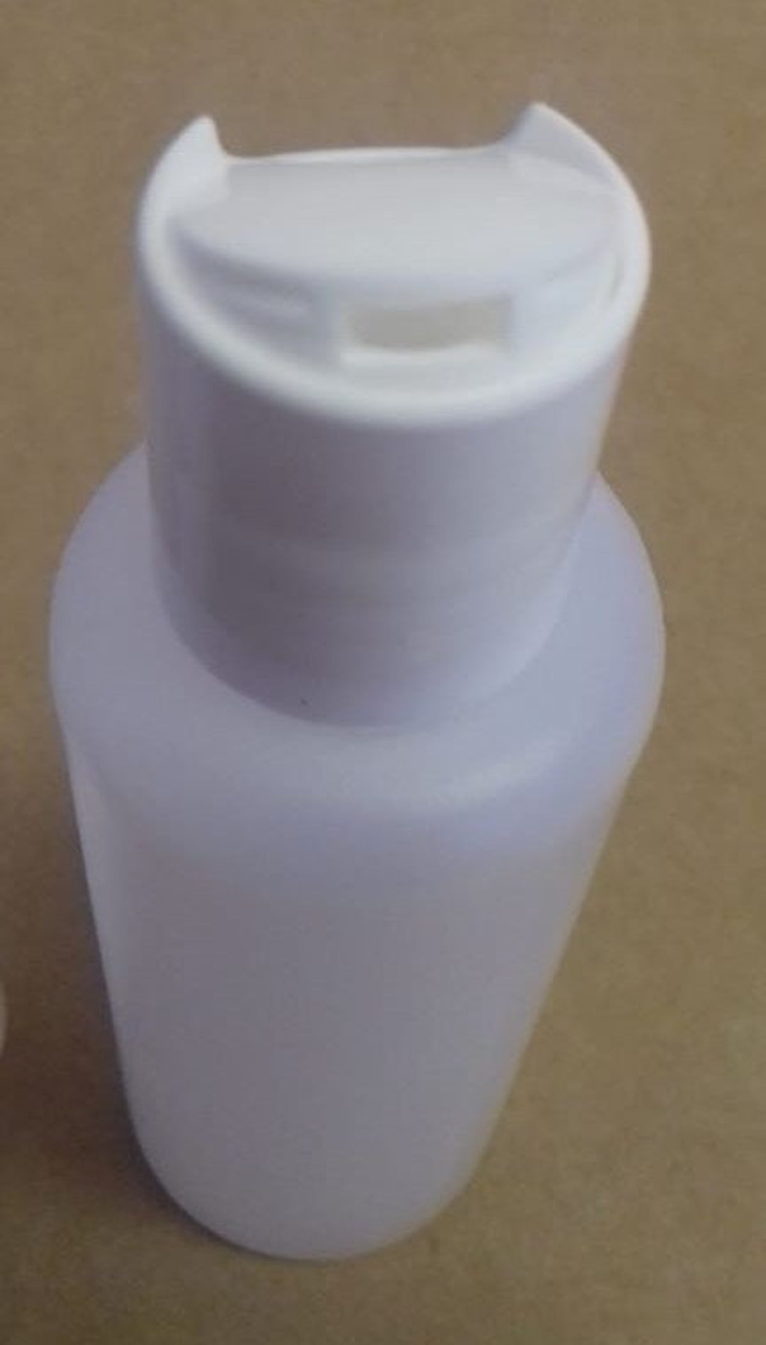 60 Ml Bottle + Disc Top Lid Clear Plastic Ideal Craft / Cosmetics ...