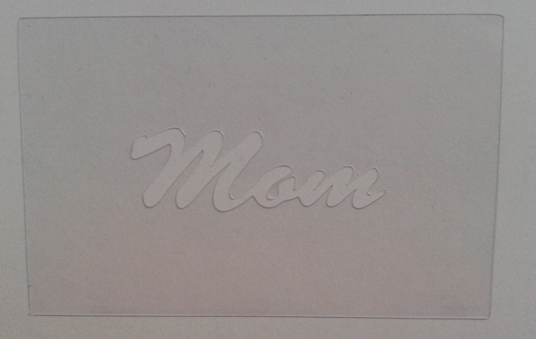 2 X Mom Word Face Painting Stencils Reusable Many Times Great for Other ...