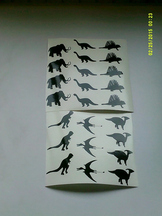 30 X Mixed Dinosaur Stickers Great Fun for Children Will | Etsy