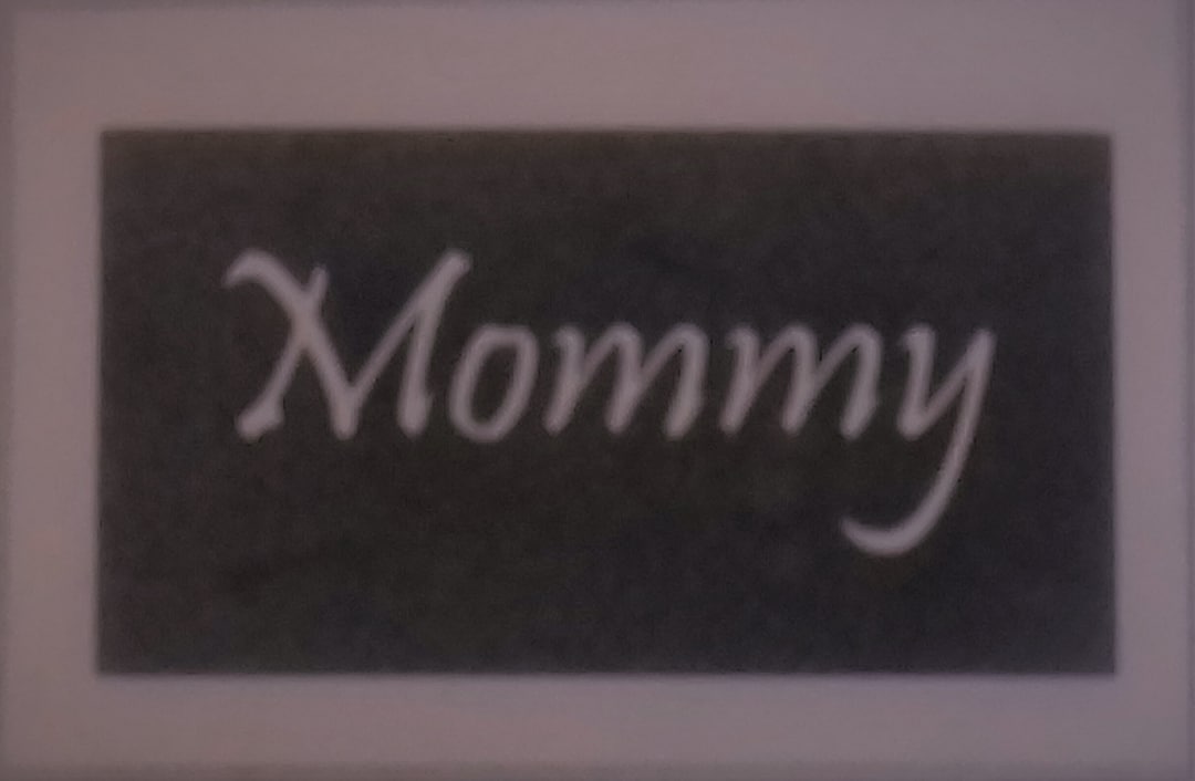Mommy Word Stencils for Etching on Glass Gran Grandma Granny - Etsy