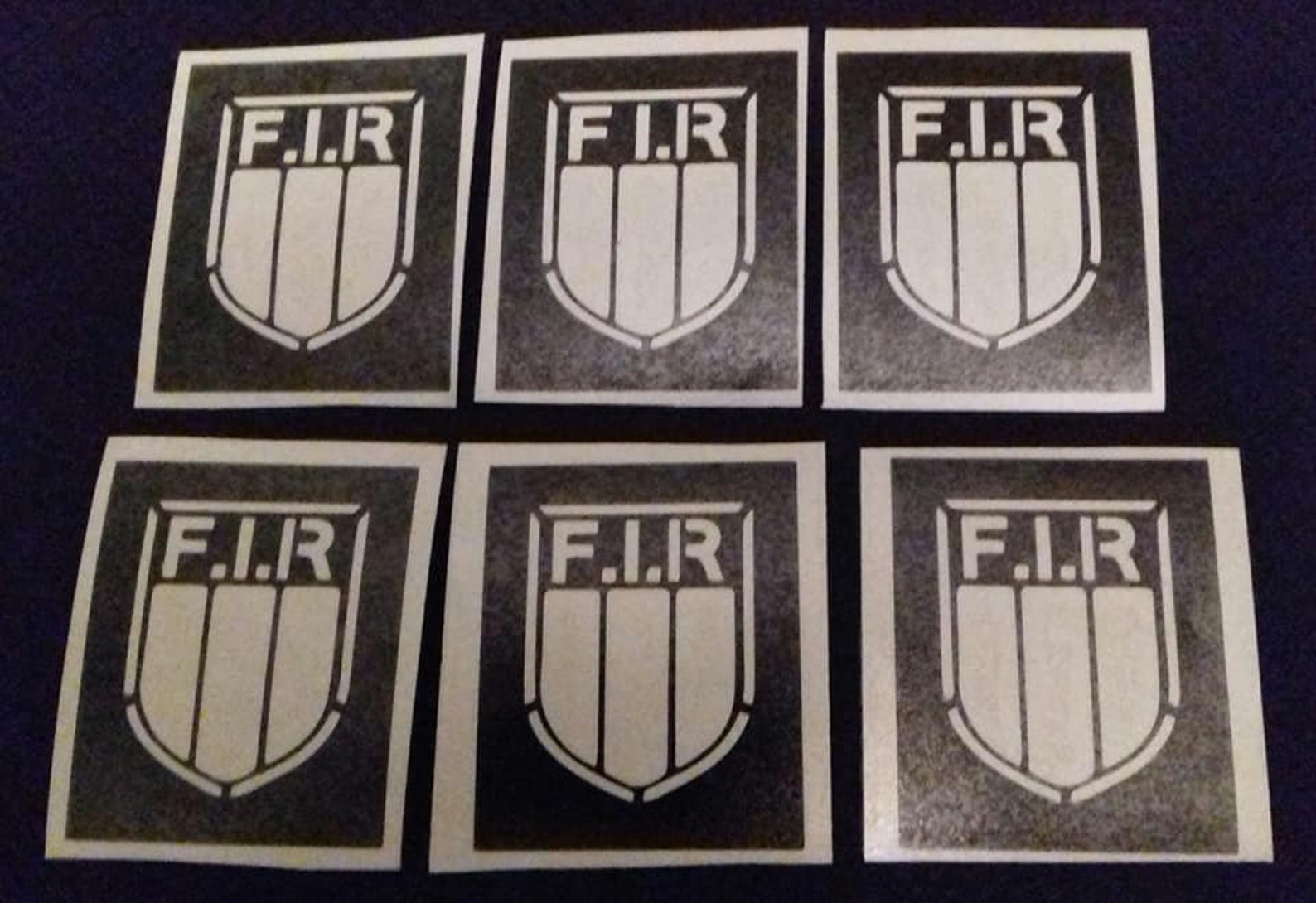 30 X Italy Rugby Badge Stencils for Glitter Temporary Tattoos - Etsy