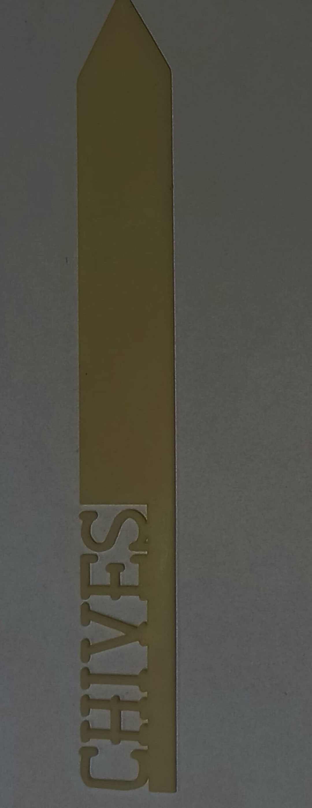 20 X Chives Herb Plant Pot Plastic Label Markers Garden Gardening - Etsy