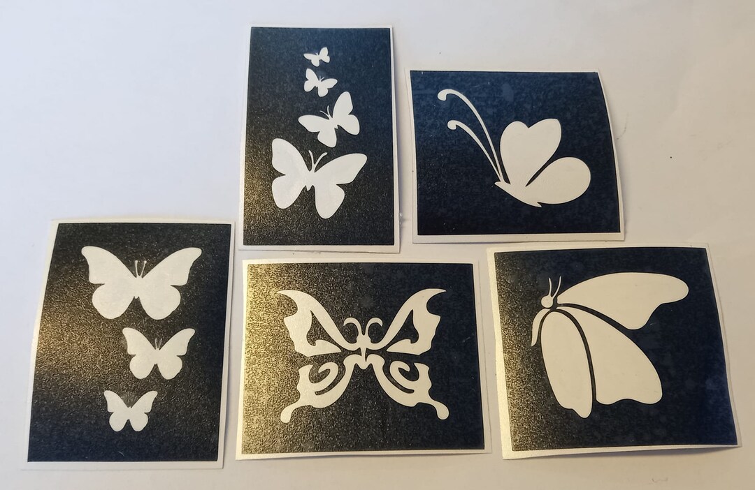 Butterfly Themed Stencils - Pick as Many as You Want From Drop Down ...