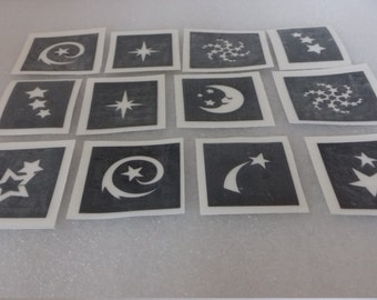Mini Small Stencils Pick as Many as You Want From Drop Down | Etsy