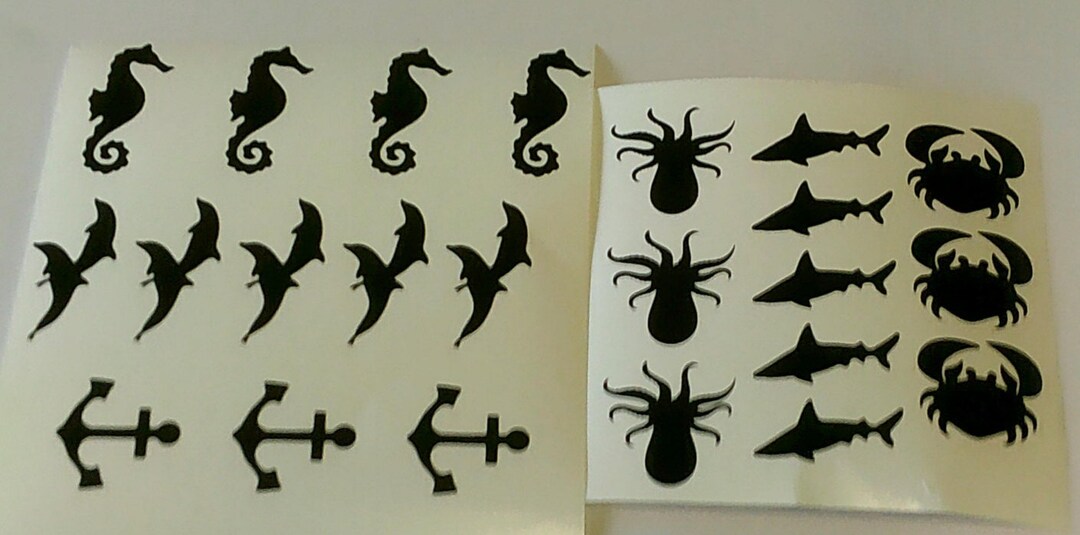 30 X Mixed Sea Themed Stickers Great Fun for Children - Etsy