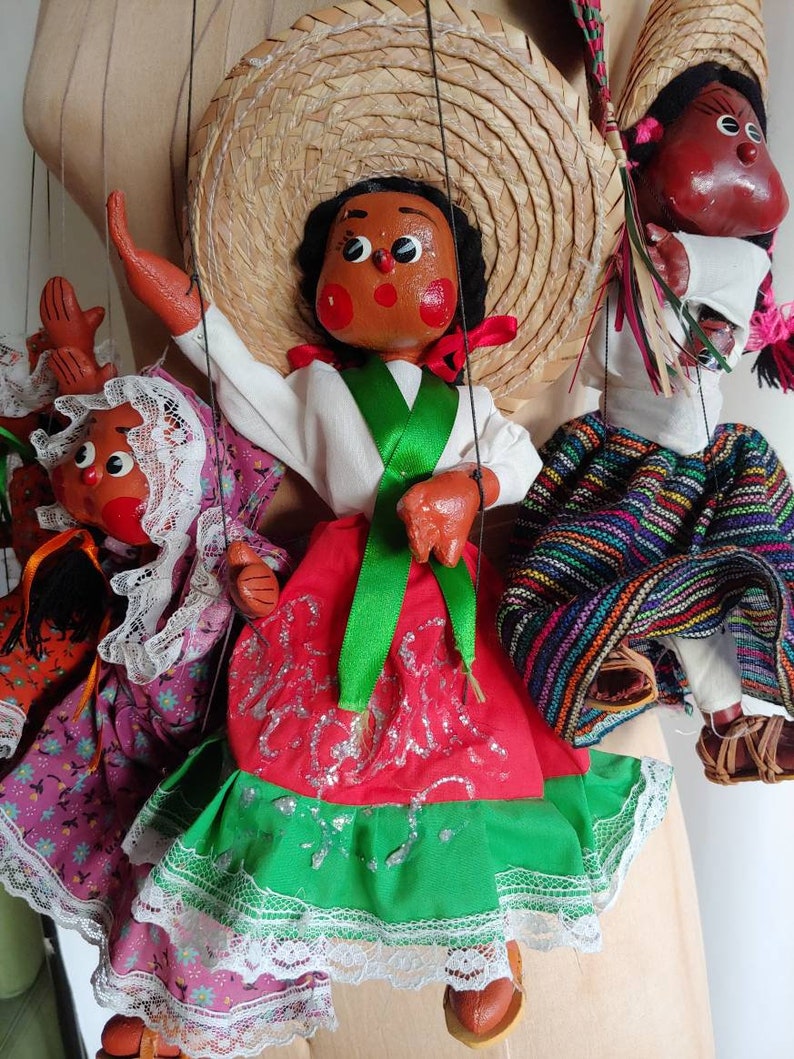 1960s Mexican Marionettes Set 60s Puppets - Etsy