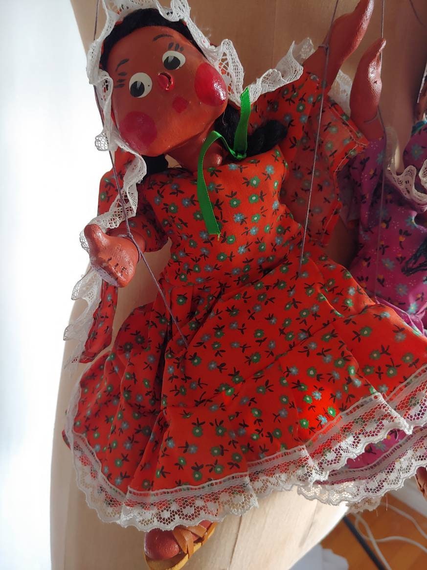1960s Mexican Marionettes Set 60s Puppets - Etsy