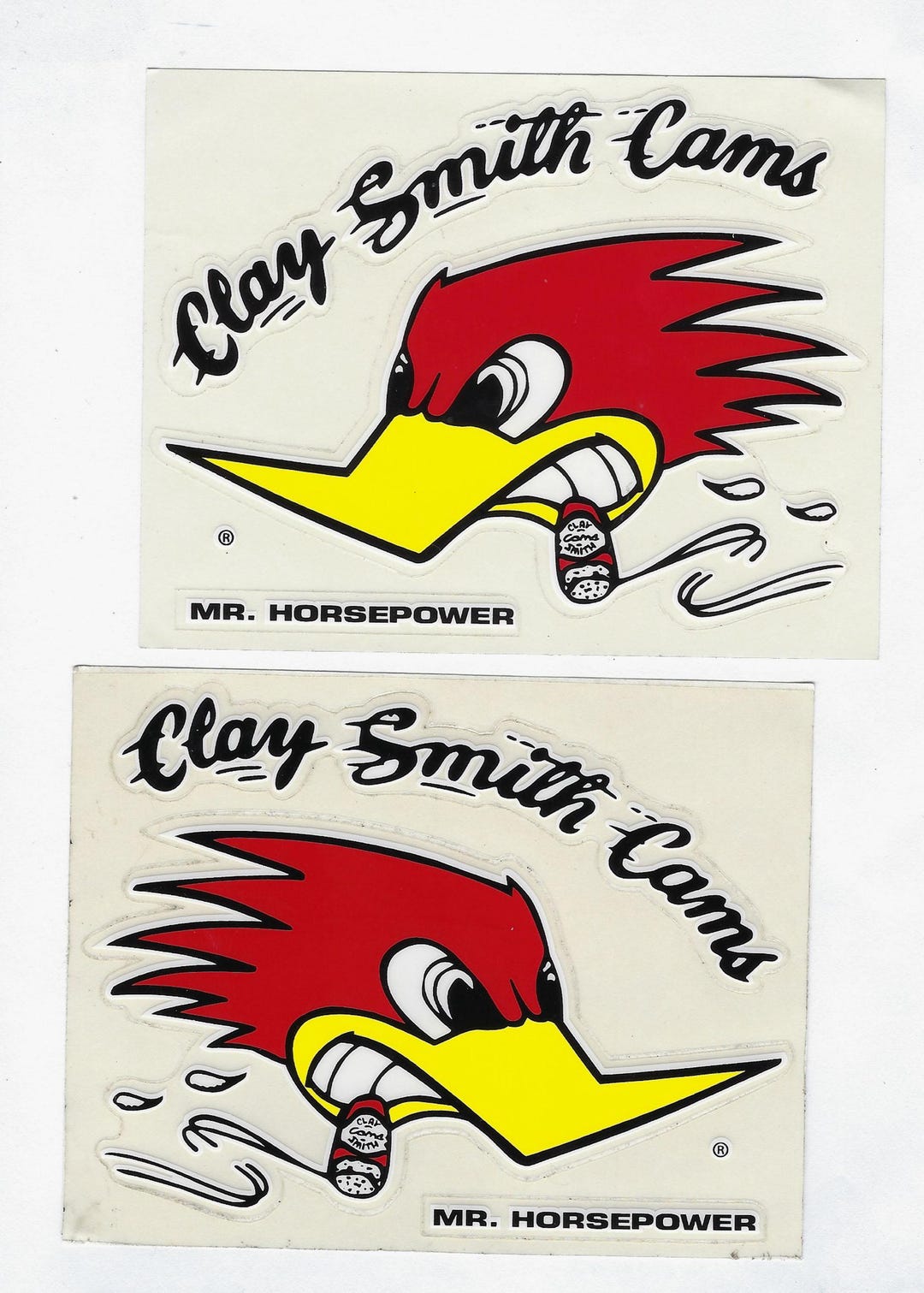 Clay Smith Mr Horsepower Racing Decal Stickers Left & Right - Etsy