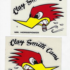 Clay Smith Mr Horsepower Racing Decal Stickers Left & Right - Etsy