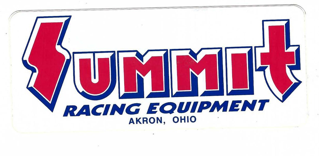 Summit Racing Decal Sticker Vintage - Etsy