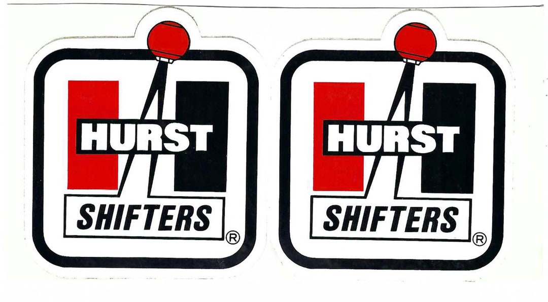 Hurst Racing Decal Sticker 5-3/4 Inches Long Size Vintage Set of 2 - Etsy