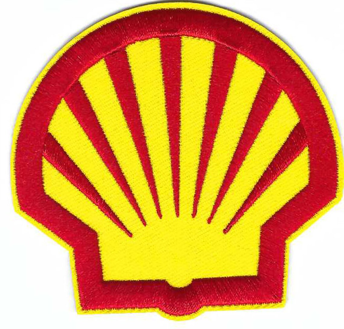 Shell Oil Gas Racing Patch 3 Inches Long Size Iron on Embroidered - Etsy