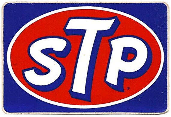STP Racing Decal Sticker 4 Inches Long Size Vintage | Etsy