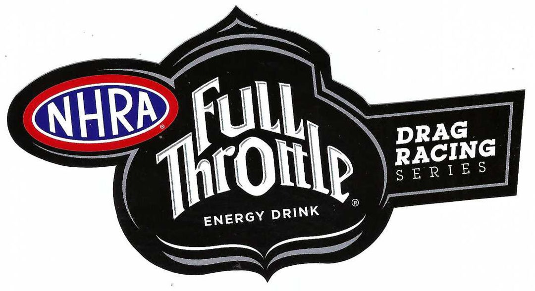 NHRA Full Throttle Drag Racing Decal Sticker Vintage - Etsy
