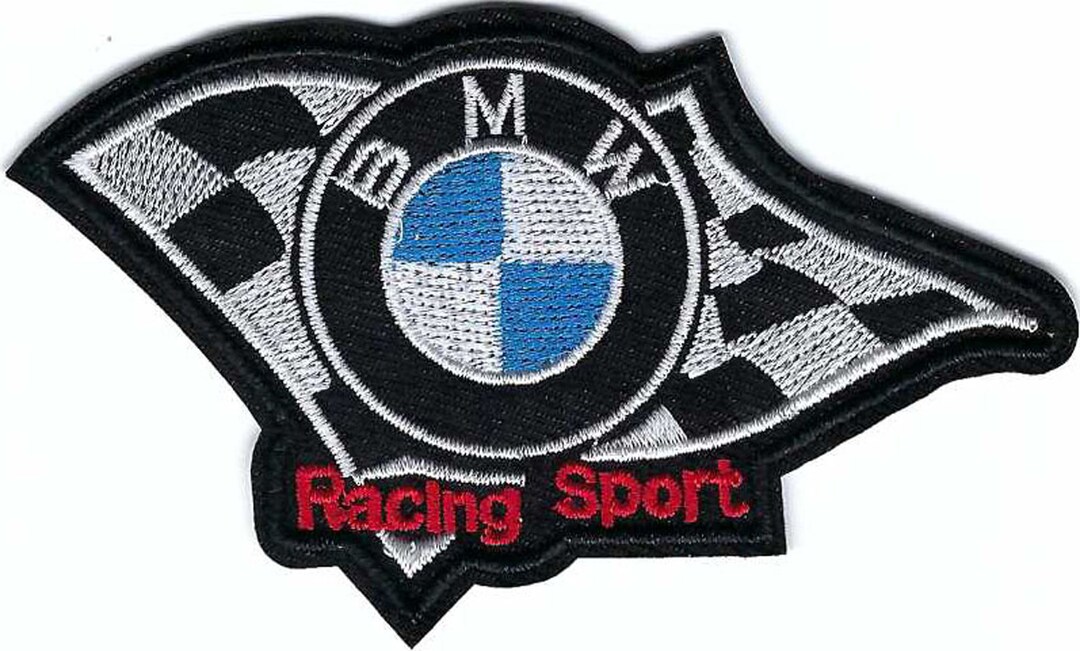 BMW Racing Patch Embroidered Vintage Iron On - Etsy