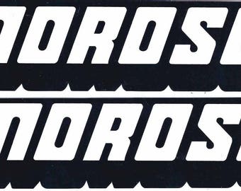Moroso Racing Decal Sticker 12 Inches Long Size Vintage Set of 2 - Etsy