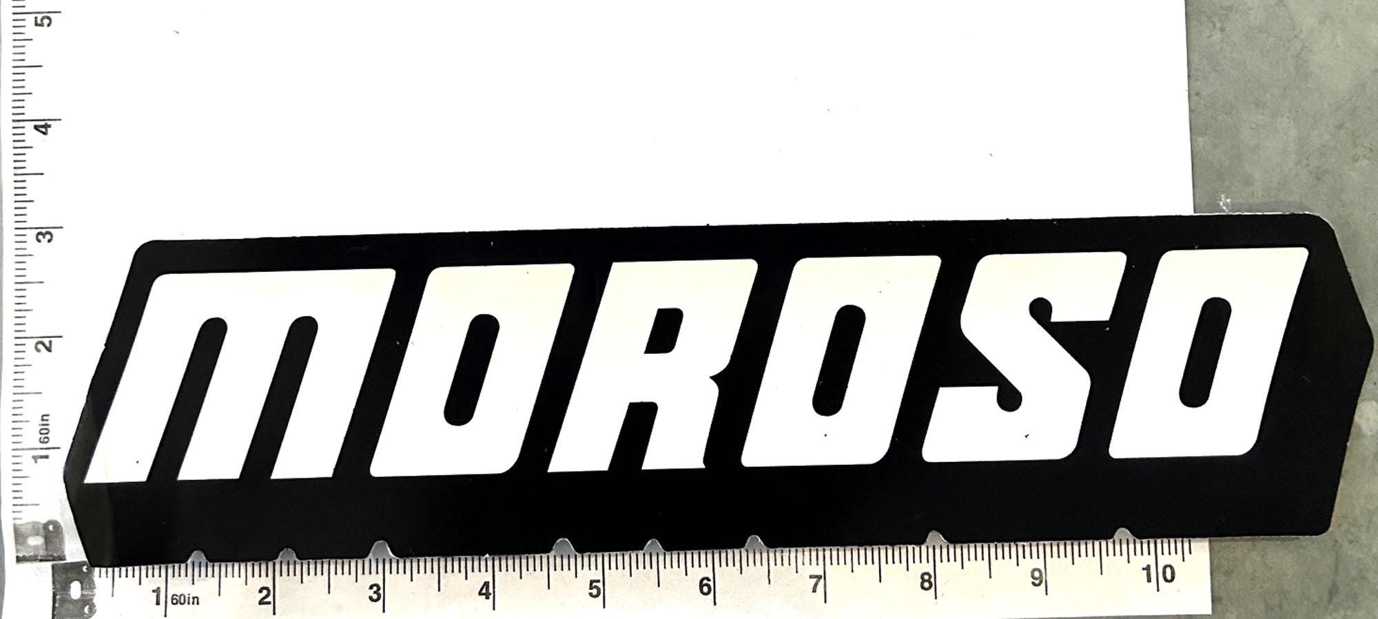 Moroso Racing Decal Sticker 12 Inches Long Size Vintage Set of 2 - Etsy