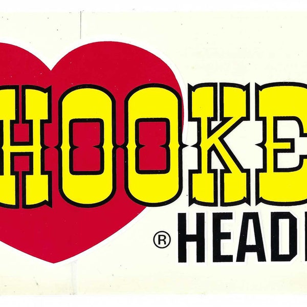 Hooker Headers Decal - Etsy