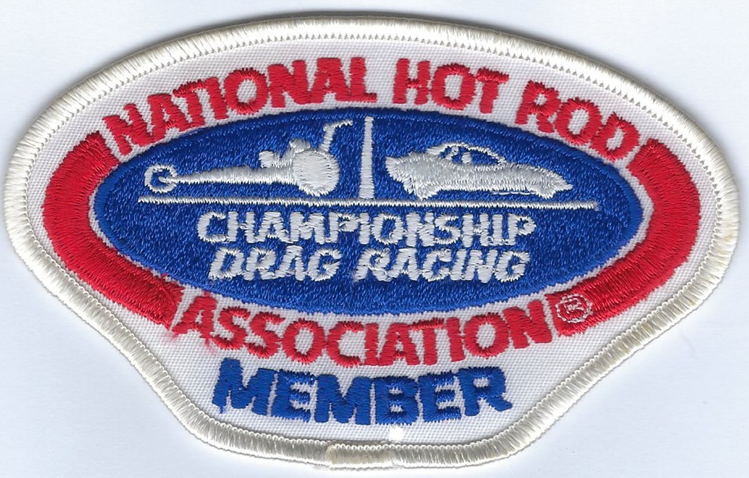 NHRA Member Racing Patch Iron on Embroidered - Etsy