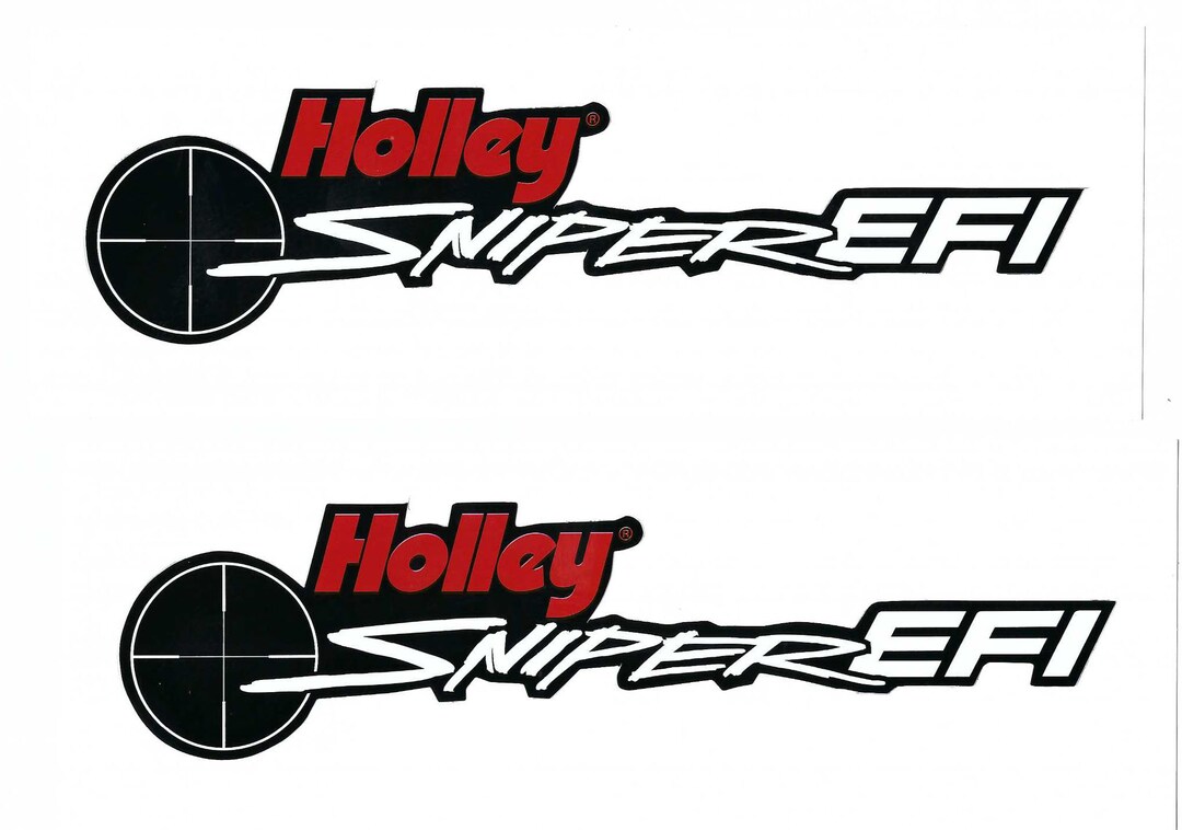 Holley Sniper EFI Racing Decal Stickers Set of 2 - Etsy