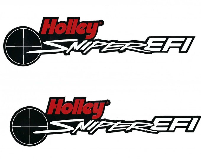 Holley Sniper EFI Racing Decal Stickers Set of 2 - Etsy
