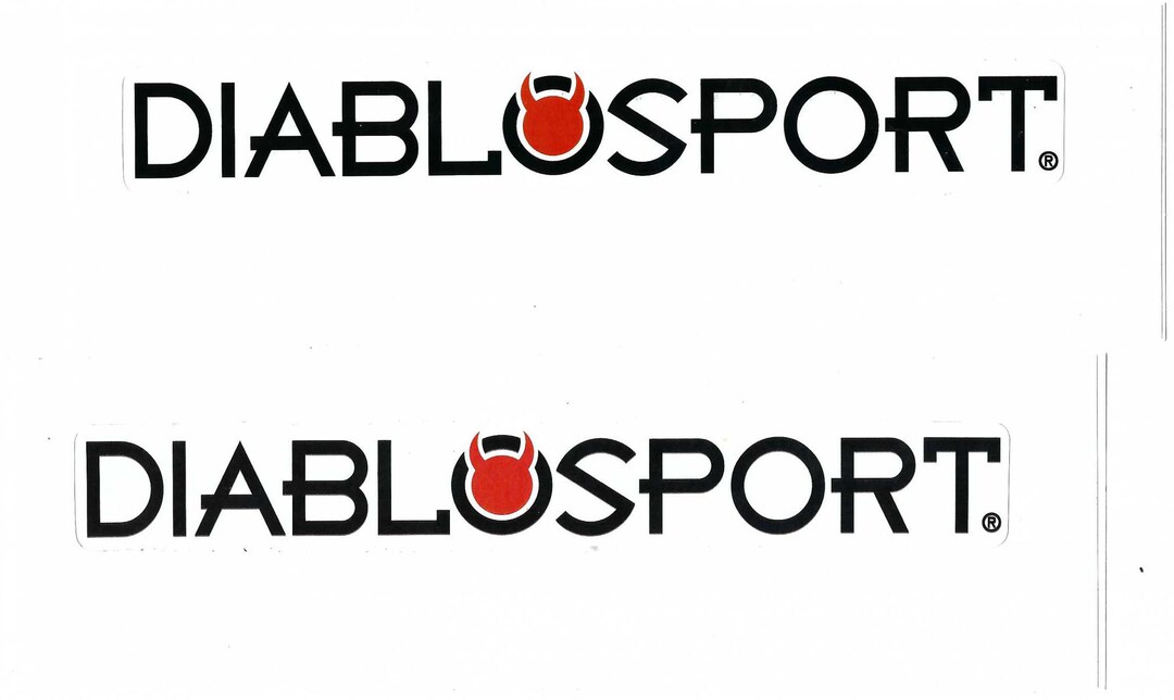 Diablosport Racing Decal Stickers Set of 2 - Etsy