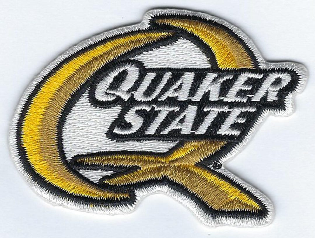 Quaker State Oil Racing Patch Iron on Embroidered - Etsy