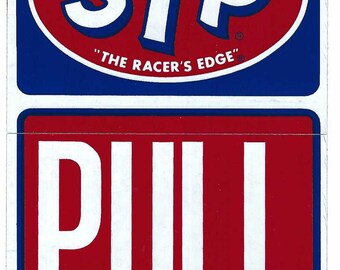 Vintage Stp Decal - Etsy