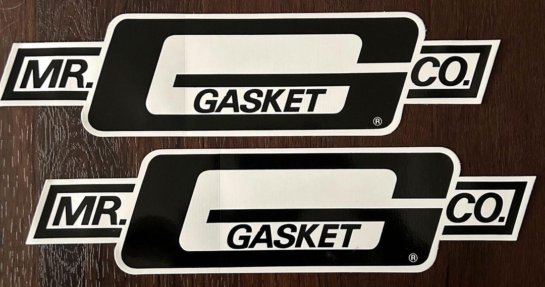 Mr Gasket Racing Decals Stickers Paired Large 12 Inches Long - Etsy