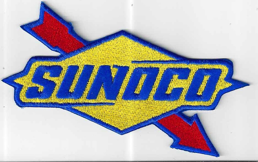 Sunoco Racing Patch Embroidered Vintage 4-1/2 Inches Long - Etsy