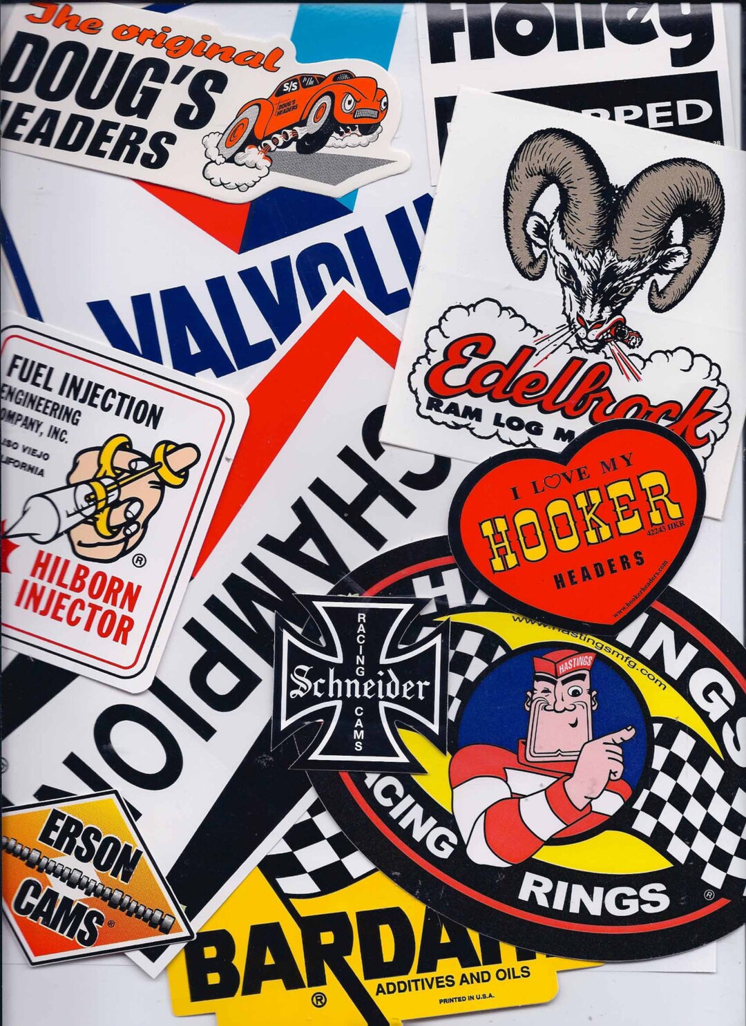 11+ Racing Decal Sticker Grab Bag Vintage Style - Etsy