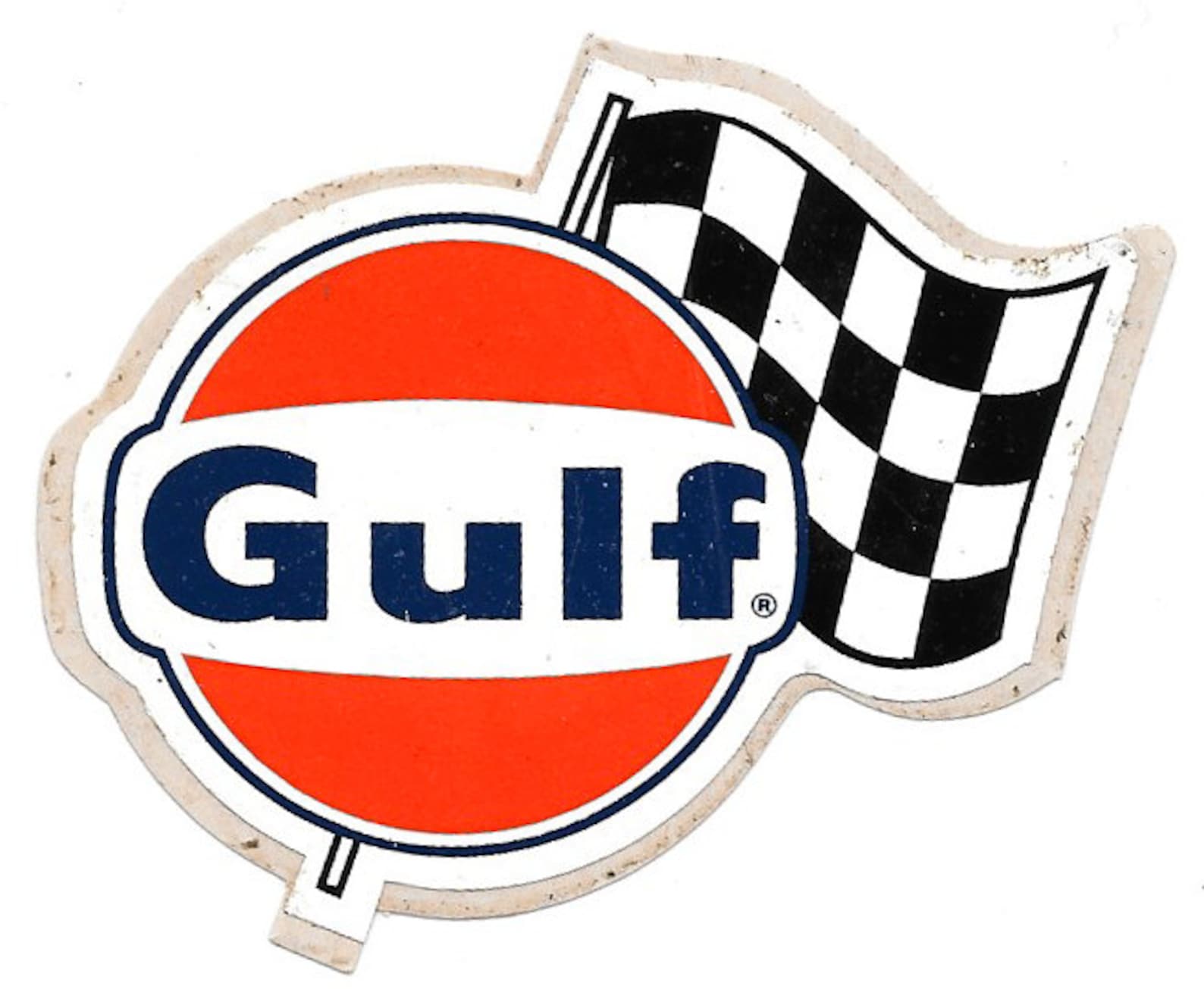 Gulf Racing Decal Sticker 3 Inches Long Size Vintage Vinyl - Etsy