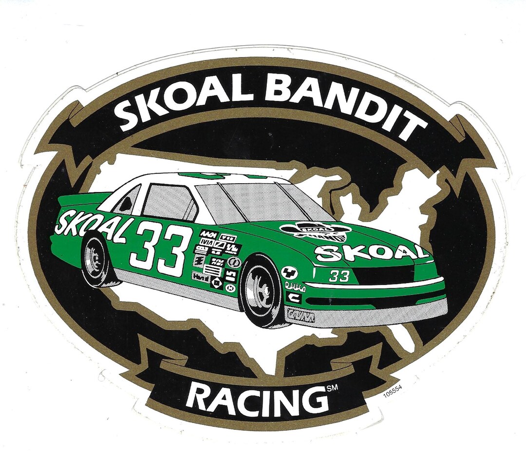 Skoal Harry Gant Stock Car Racing Decal Sticker Vintage NASCAR - Etsy