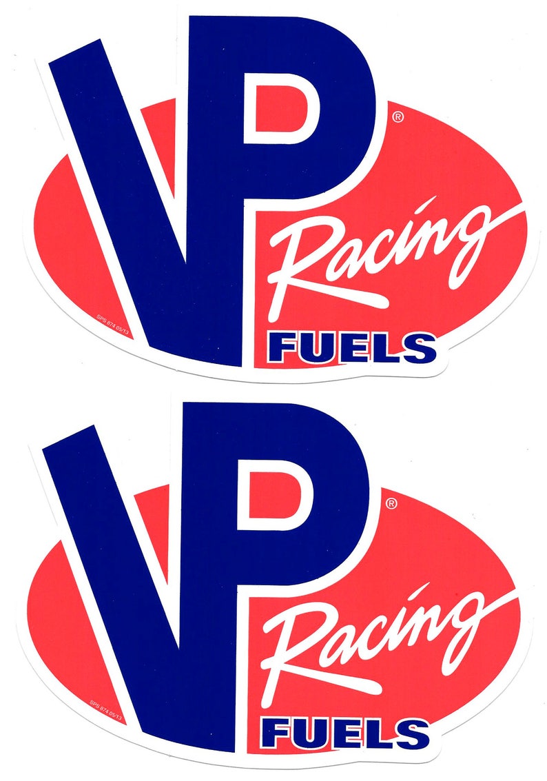 VP Fuels Racing Decals Stickers 4 Inches Long Size Vintage Set | Etsy