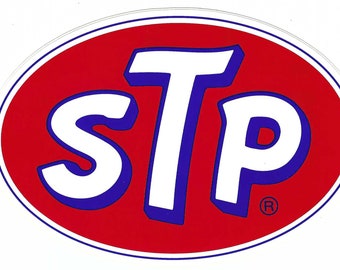 Vintage Stp Decal - Etsy
