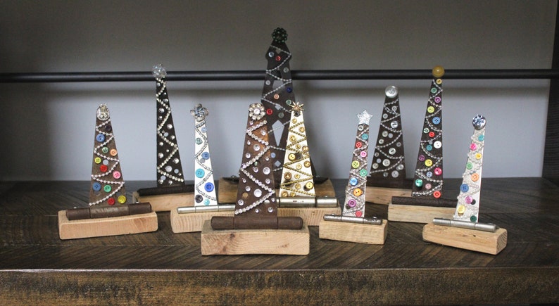 Christmas Tree Vintage Yardstick Yard Stick Jewelry Standing - Etsy