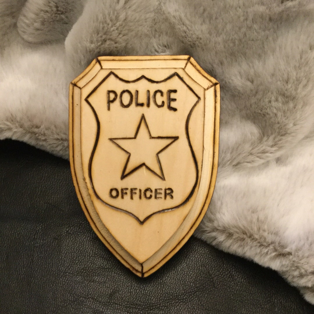 Police Officer Shield - Etsy