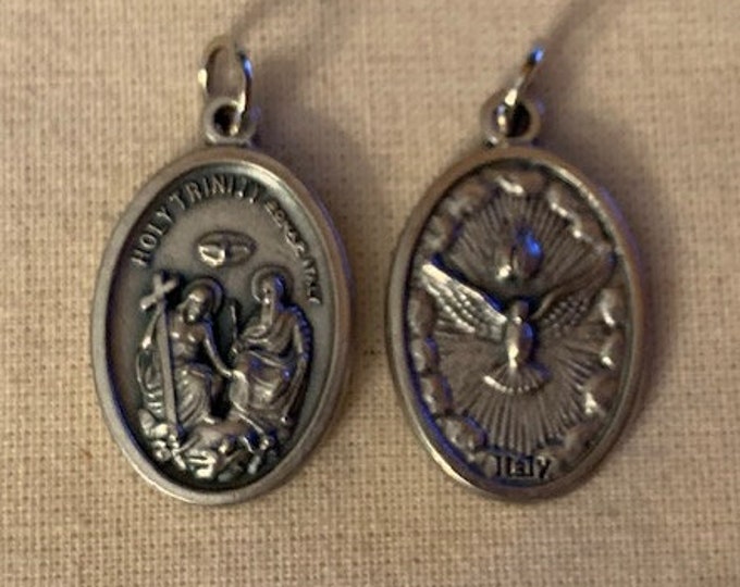 Holy Trinity/holy Spirit (italy) Medal - Etsy