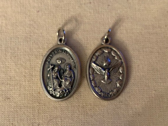 Holy Trinity/holy Spirit italy Medal - Etsy